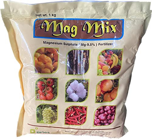 Mag Mix magnesium sulphate (Mg.9.5%) Fertilizer 1 kg | Puspanjali Pranabir