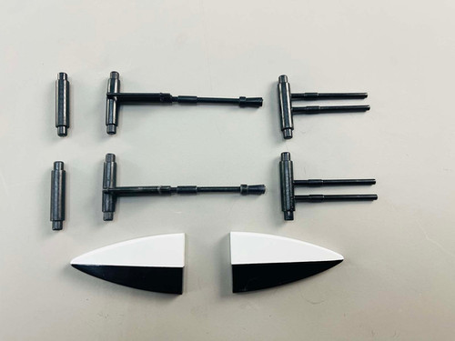 AW470LPJ004 - 470 Airwolf side guns | Roban Model