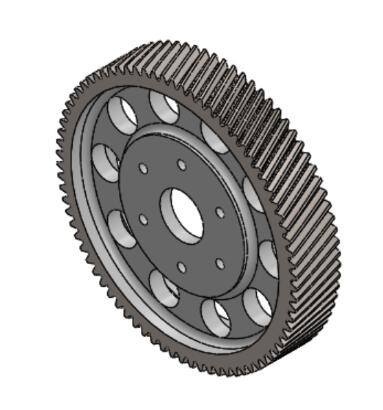 Helical main gear 78T | Roban Model
