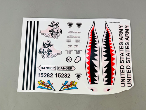 RCH-70-118-AH64 - 700 AH64 decal set | Roban Model