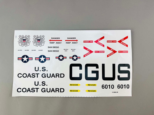 HH600PJ013 - 600 HH-60 decals | Roban Model