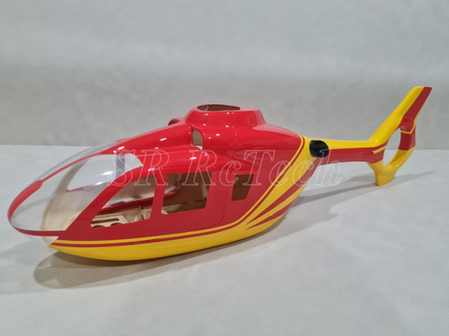 450 EC-135 yellow red Skymedia | Roban Model