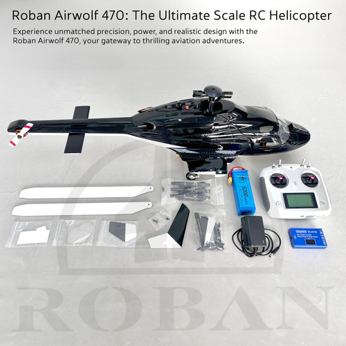 470 RTF Airwolf | Roban Model