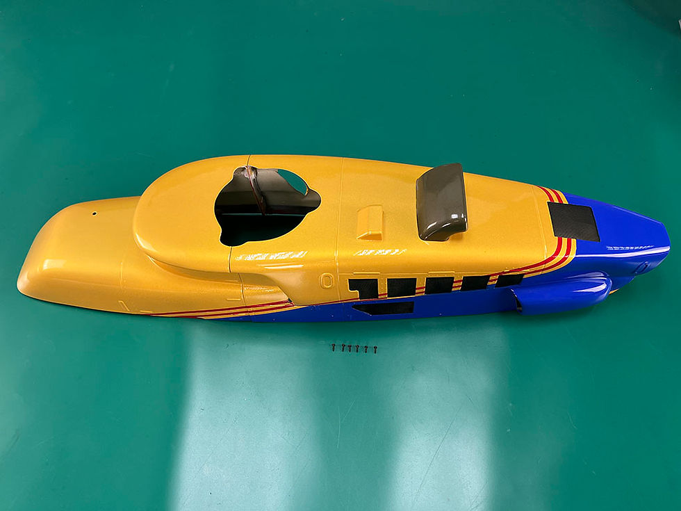 RCH-70-130-B407 - 700 Bell407 engine nacelle | Roban Model