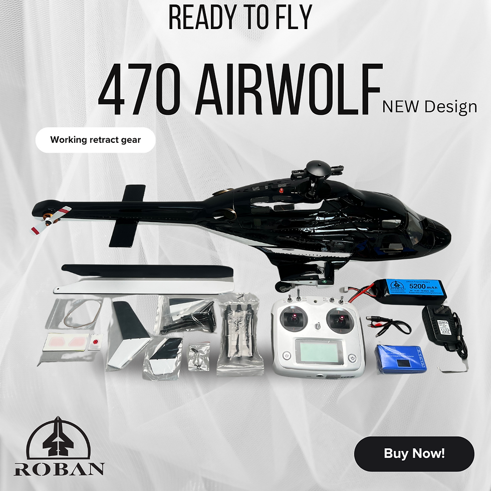 470 RTF Airwolf | Roban Model