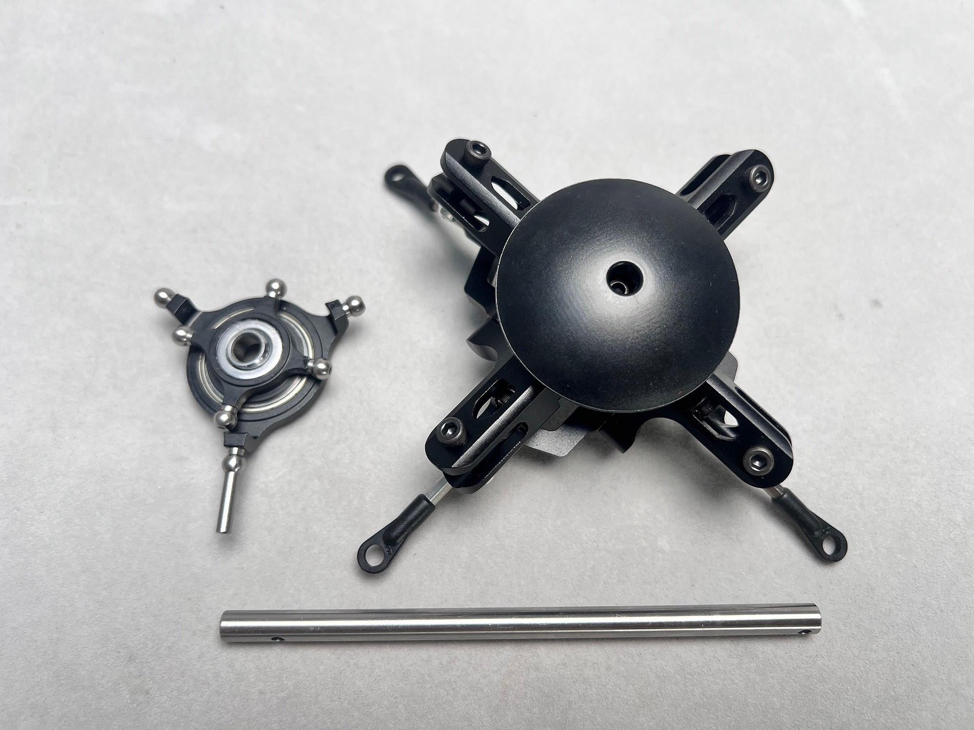 hsm-450-sp027-4b-rotorhead-upgrade-set-incl-swash-plate-and-shaft