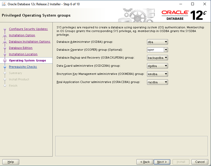 Oracle 12c Installation on Oracle Linux