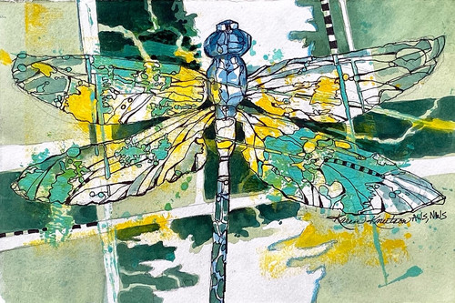 Over Green Pastures | Karen Knutson Art