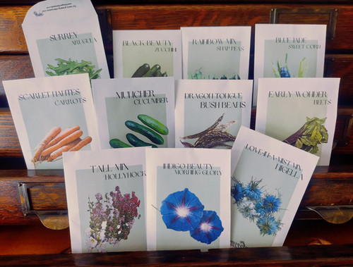 Direct Sow Garden Mix - 12 Seed Packets | Martha's Garden