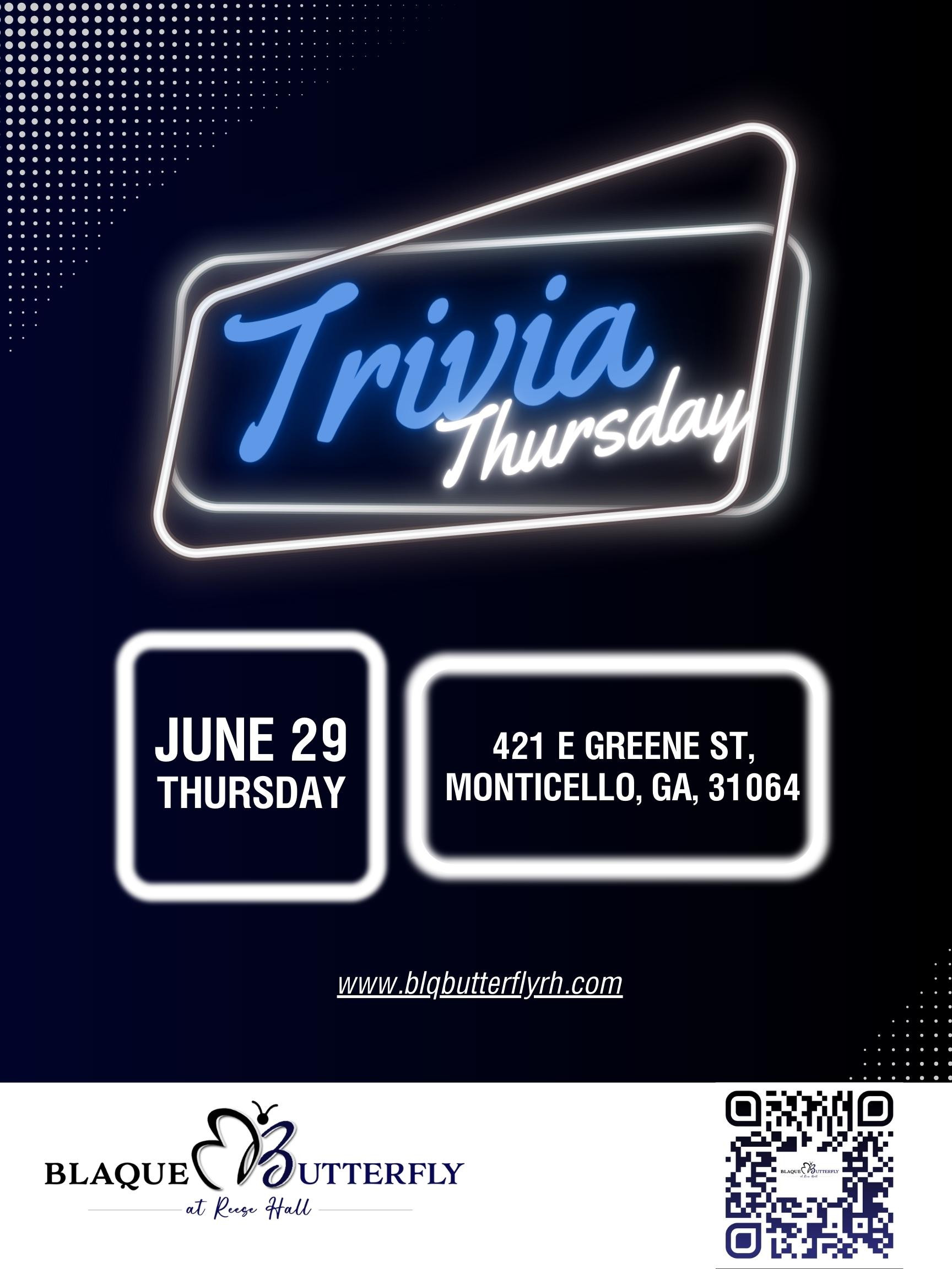 Trivia Thursday | Blaque Butterfly