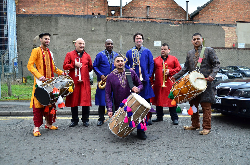Gallery | England | DHOL PLAYERS & BAND BAJA