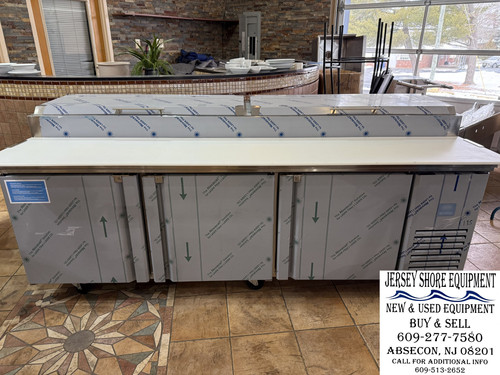 Infrico IRT-MR93EN 93 1/4" MR Series Pizza Prep Table w/ Refrigerated ...