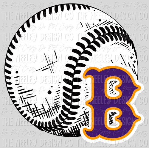 Butler Baseball Decal | The Neeley Design Co