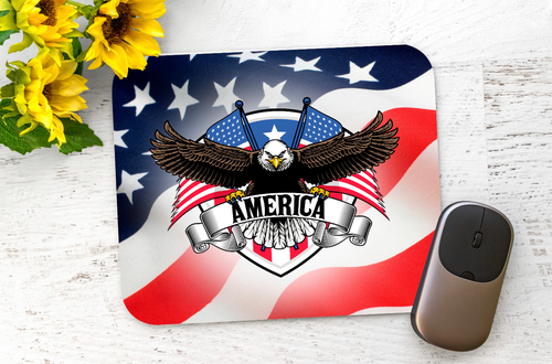 America Mouse Pad | The Neeley Design Co