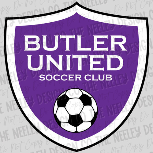 Butler United Soccer Club Decal | The Neeley Design Co