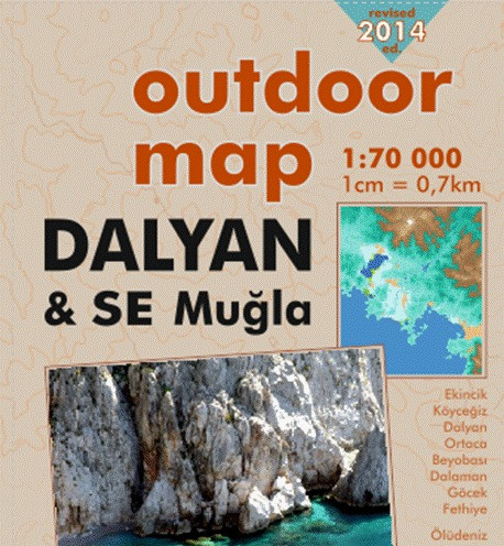 MS Dalyan Outdoor Map 70K | Mountains And Seas