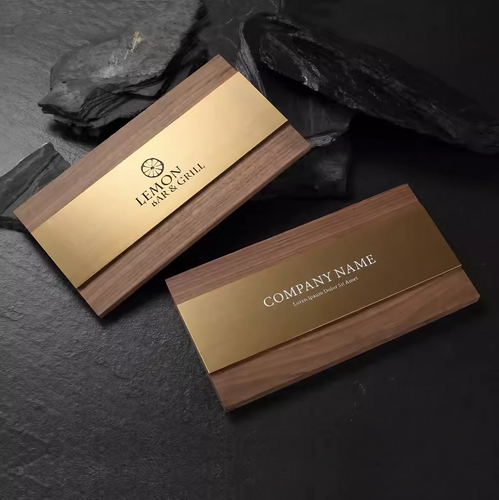 Custom Walnut Wood Sign | ATOP SIGN