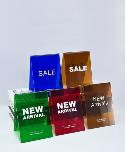 Custom Acrylic Table Sign | ATOP SIGN