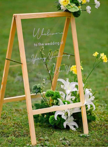 Custom Wooden A-Frame Sign | ATOP SIGN