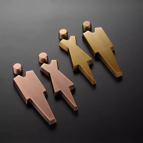 High End Metal Restroom Sign | ATOP SIGN