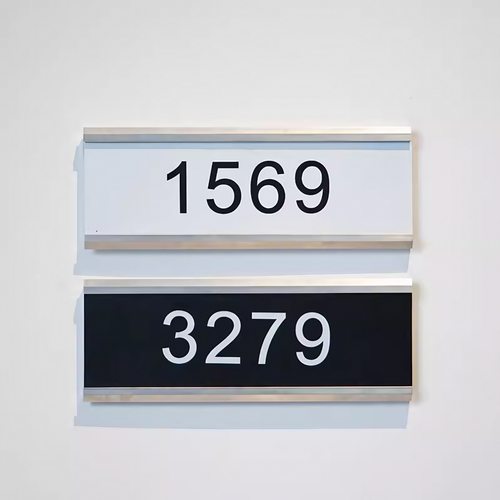 Custom Office Room Number Sign | ATOP SIGN