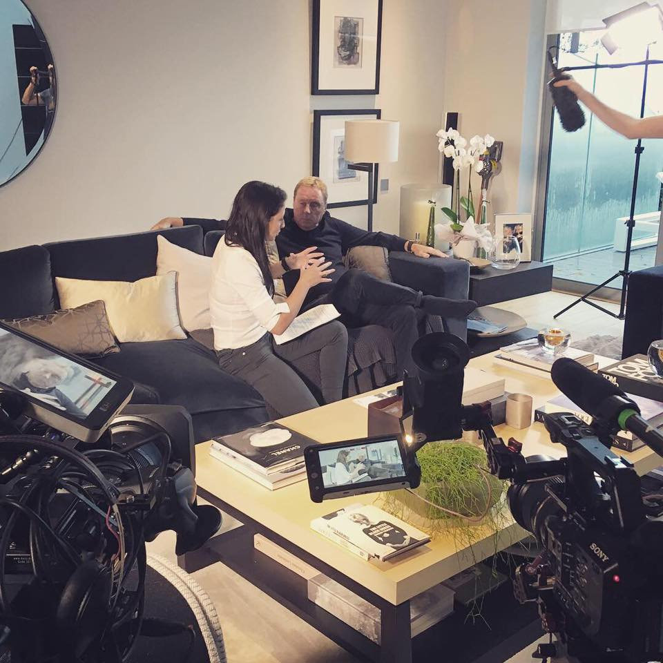 Charlotte Fantelli from Branded Studios interviews Harry Redknapp
