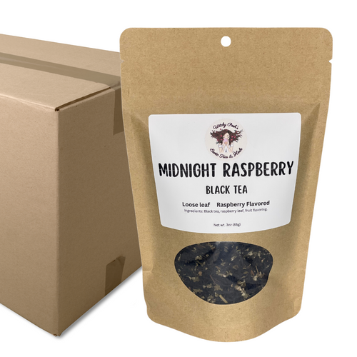 Midnight Raspberry Loose Leaf Raspberry Flavored Black Tea | AceApp