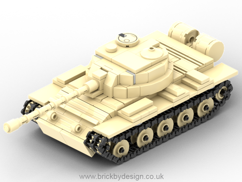 Lego® Military Tank T54/55 | Cold War Tank