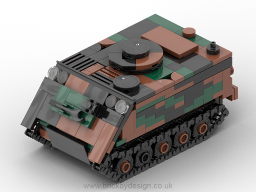 LEGO Military Cold War M113 Model | American Tracked APC Details