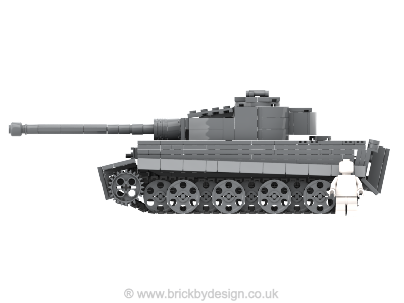 Lego WW2 Tiger I Tank - Number 1