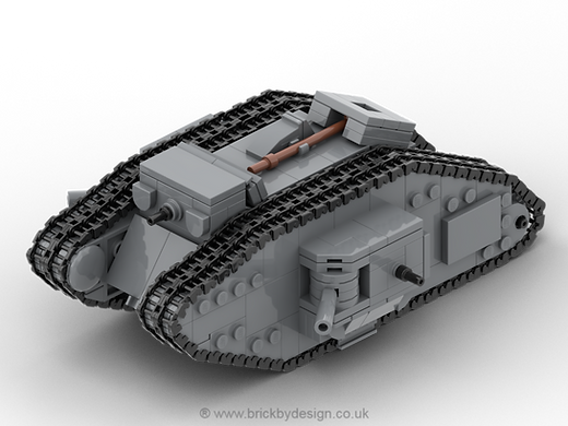 ww1 tank lego set