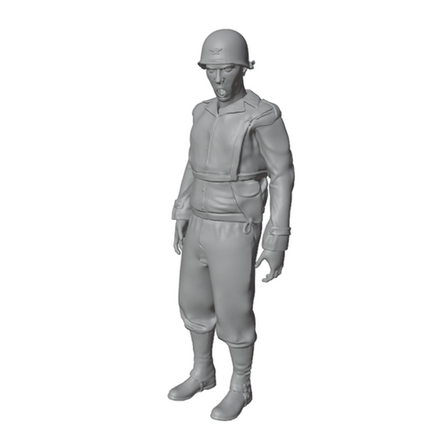 50001 US Officer Screaming Order | Aladdin Model
