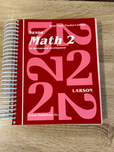 Saxon Math 2 Teacher's Edition | Commonplace