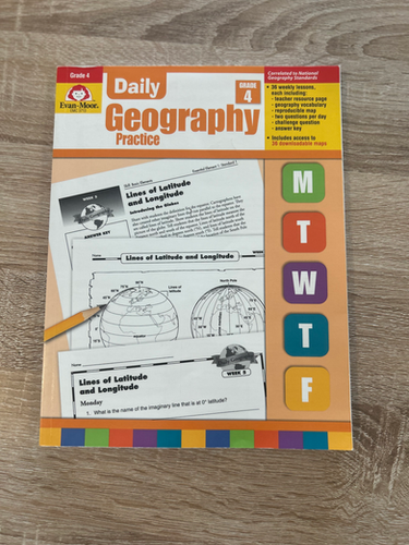Daily Geography Practice Grade 4 | Commonplace