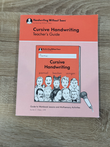 Handwriting Without Tears Cursive Handwriting Teacher's Guide | Commonplace