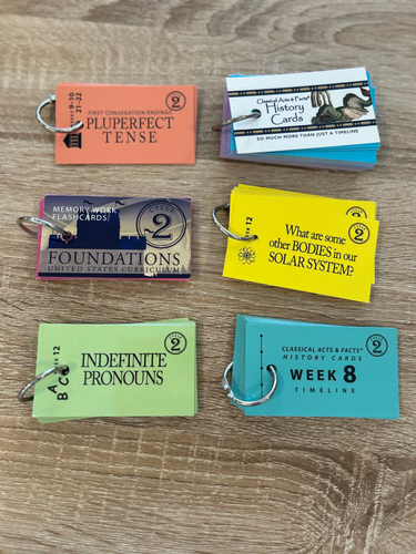 Classical Conversations Cards | Commonplace