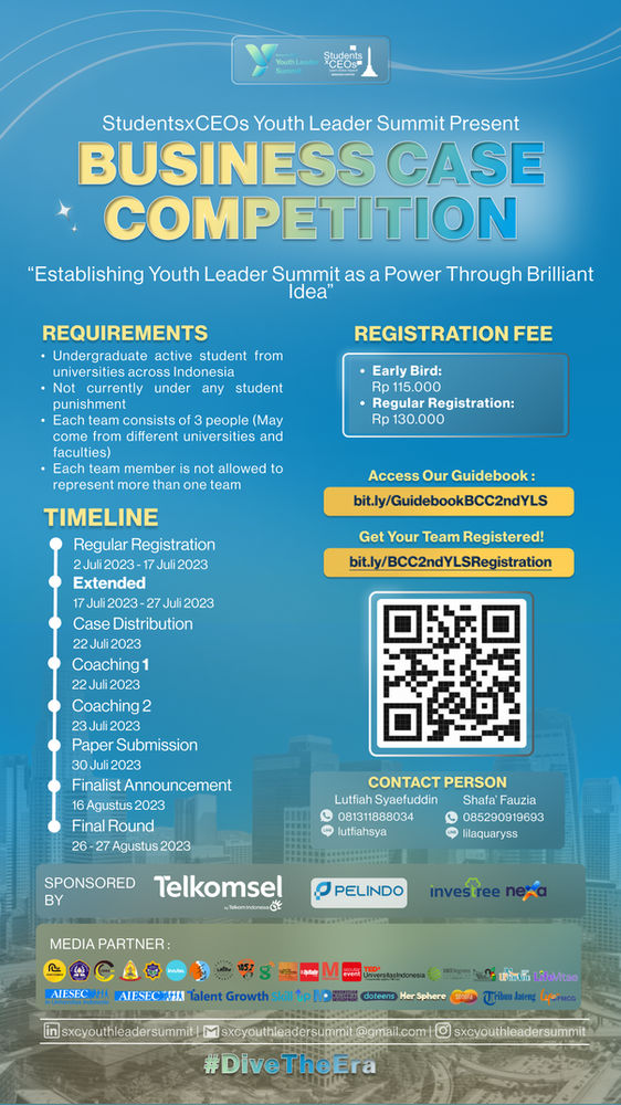 [EXTENDED REGISTRATION BUSINESS CASE COMPETITION] | seputarevent