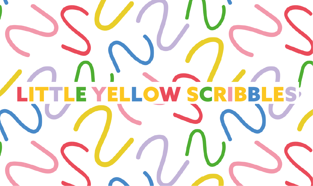 Little Yellow Scribbles - Illustration, Print and Surface Pattern Design