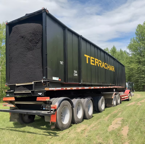Terra Char™ Premium Biochar – Semi Trailer 20,000 lbs | Terra Char