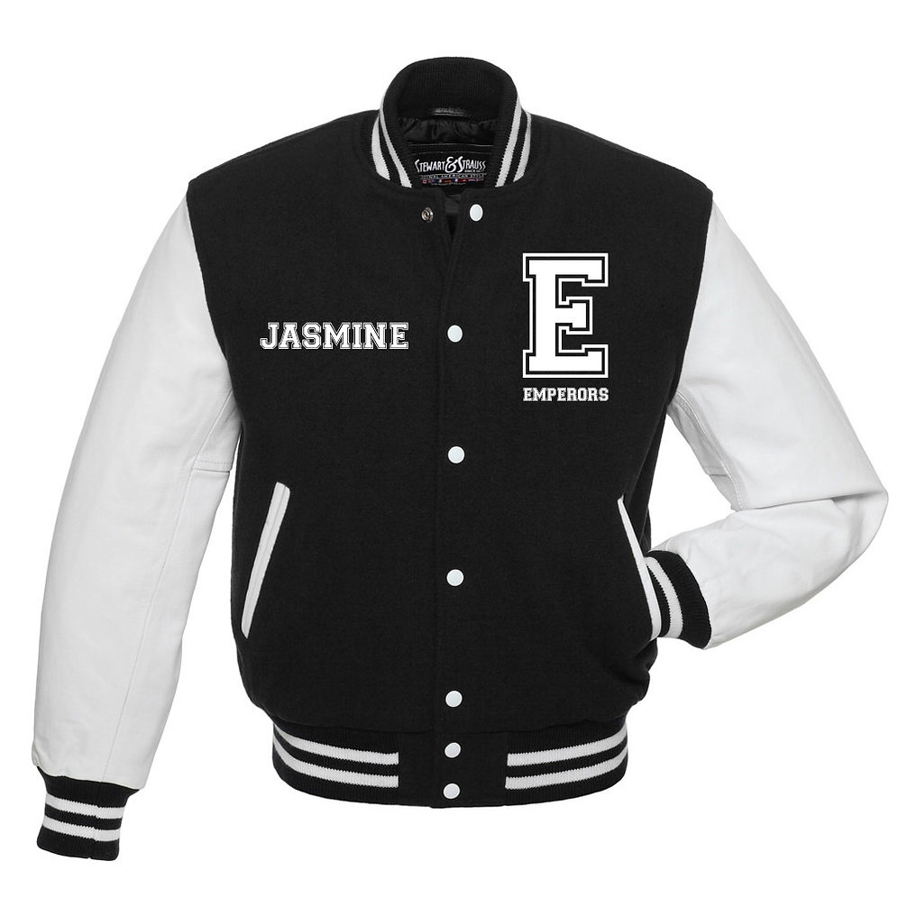 Personalised Team Varsity Jacket | aylesbury-cheer