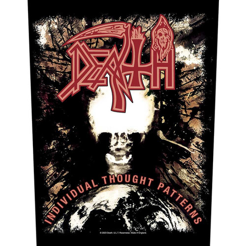 Death Individual Thought Patterns Back Patch | BJL