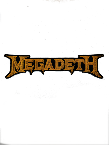 Megadeth Logo Back Patch | BJL