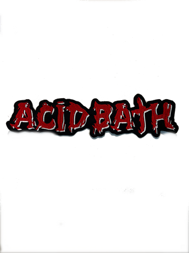 Acid Bath Logo Back Patch | BJL