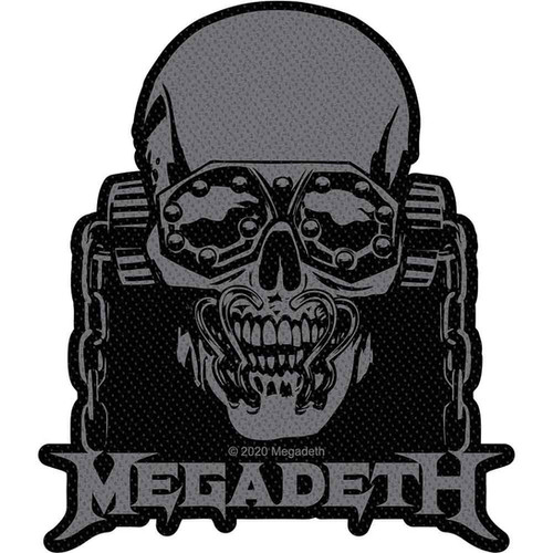 Megadeth Rattlehead Cut Out Patch | BJL