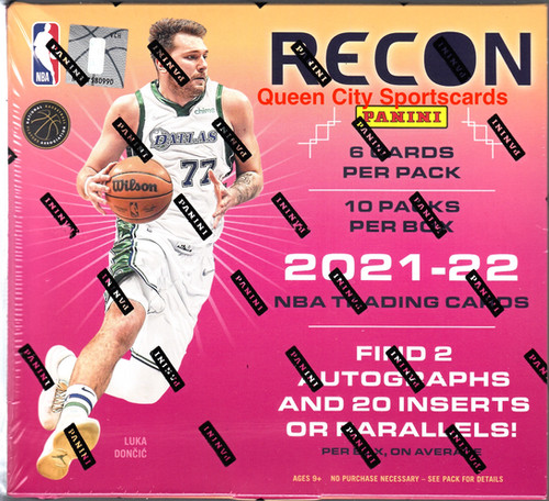 2021/22 Panini Recon Basketball Hobby Box | queen-city-sports-1