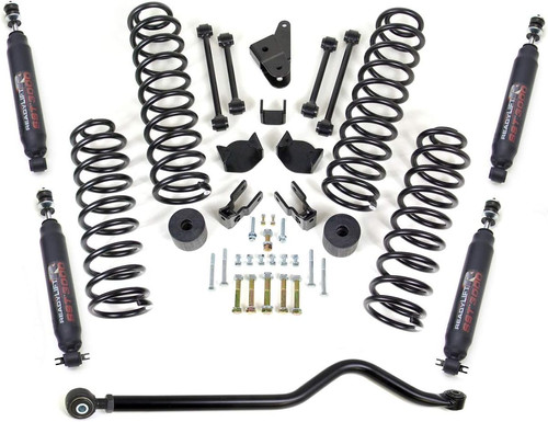 Readylift 69-6403 4" Coil Spring Lift Kit with Adjustable Track Bar and ...