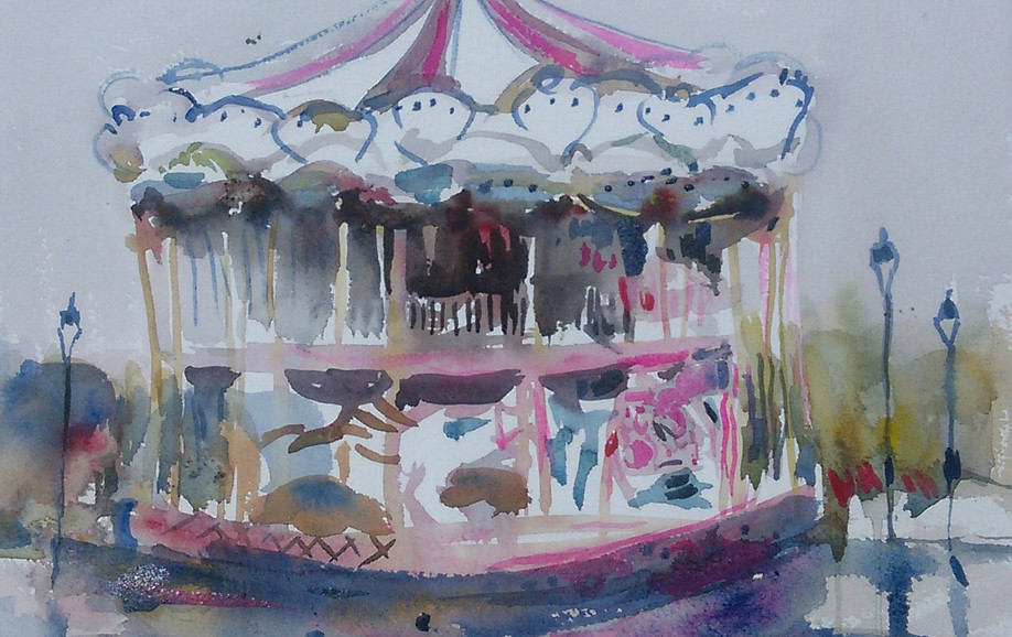 Watercolor/Aquarelle Kim Weissenborn Vero Beach, Fl