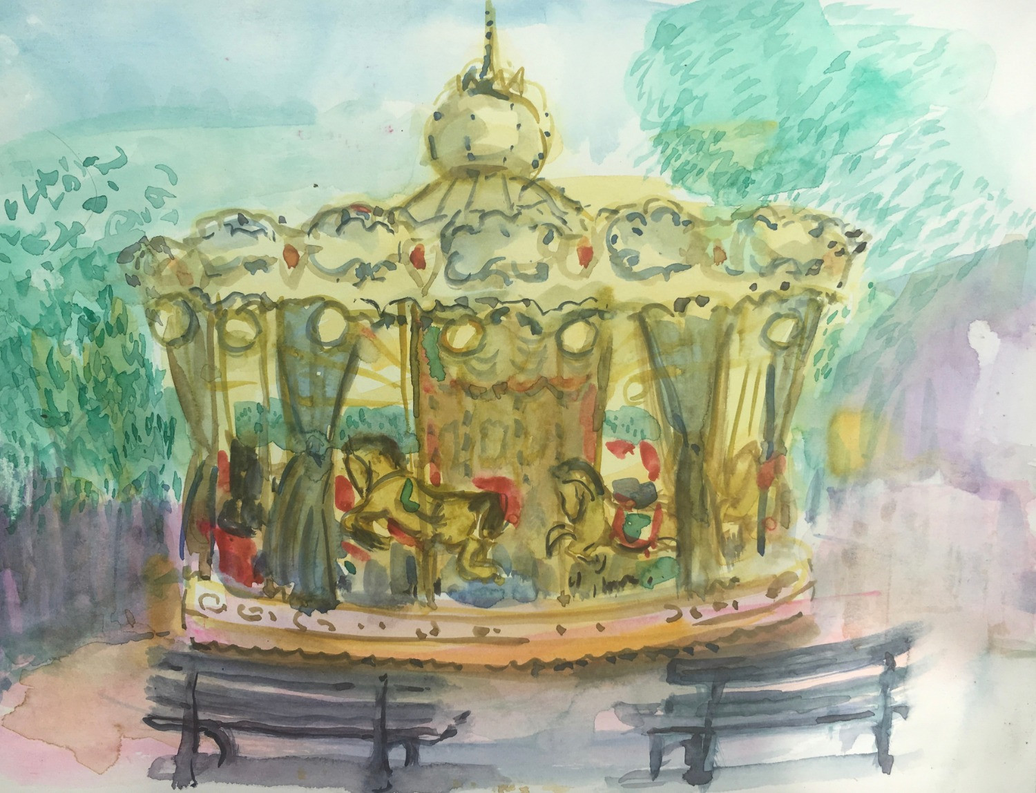 Tulleries Garden Carousel