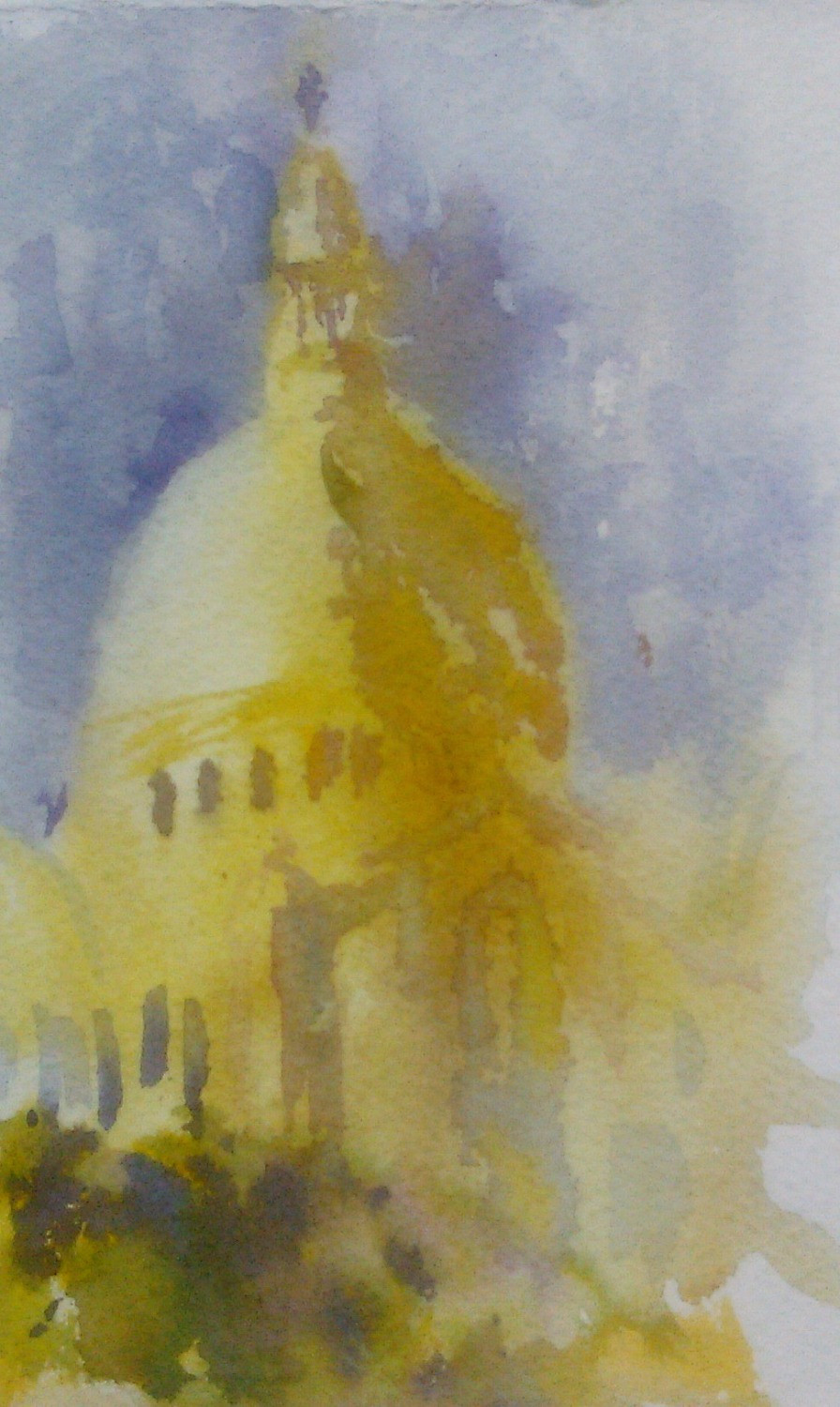 Sacre Coeur at Sunset