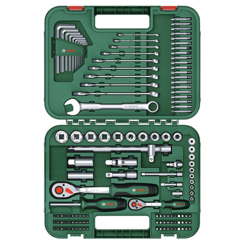 BOSCH Advanced 132-Piece Hand Tool Set (1600A02Z9B) | Global Electronics